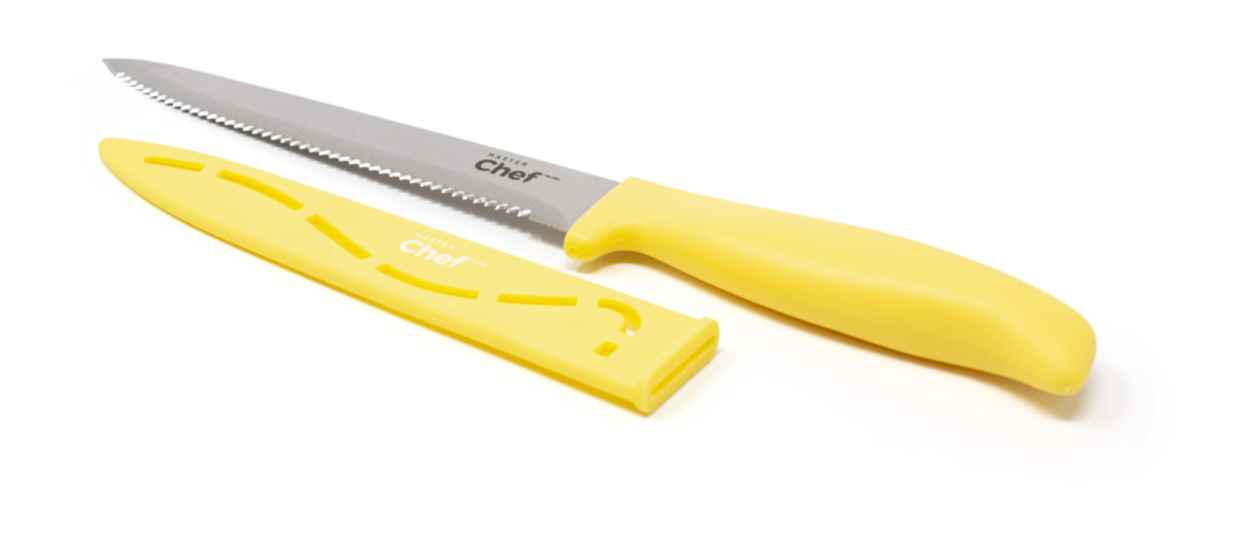 MASTER Chef Stainless Steel Utility Knife with Sheath, 5.5-in, Assorted ...