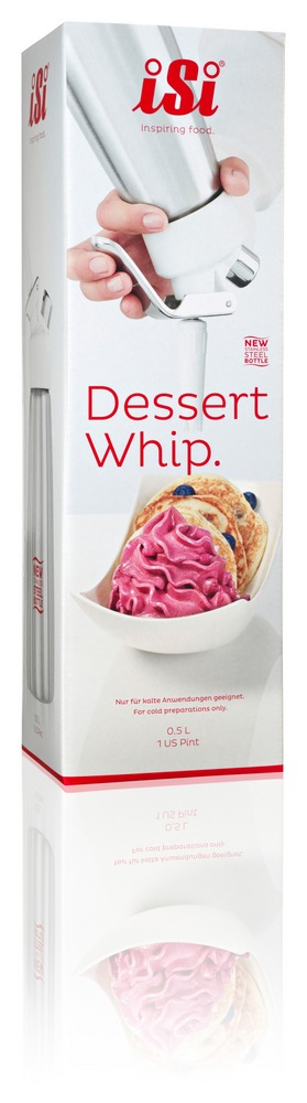 iSi Stainless Steel Mini Whipped Cream Whipper/Dispenser, BPA Free, 500 ...