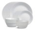 Corelle Winter Frost Chip & Break Resistant Dinnerware Set, 24-pc ...
