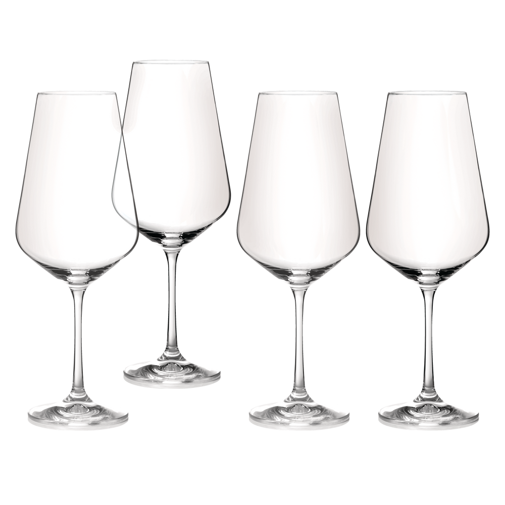 Trudeau Stemmed Wine Glasses 4 Pk Canadian Tire