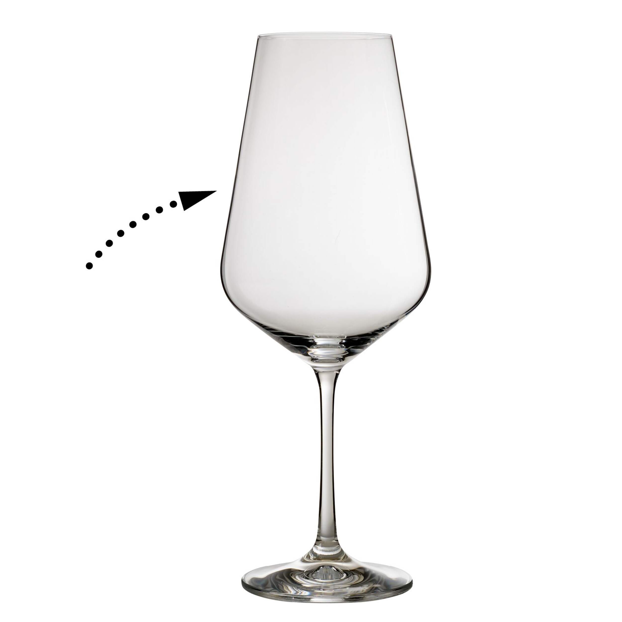 Trudeau Stemmed Wine Glasses 4 Pk Canadian Tire