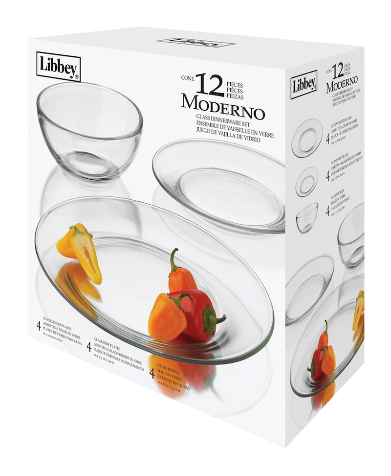 Libbey Moderno Dinnerware Set, 12-pk | Canadian Tire