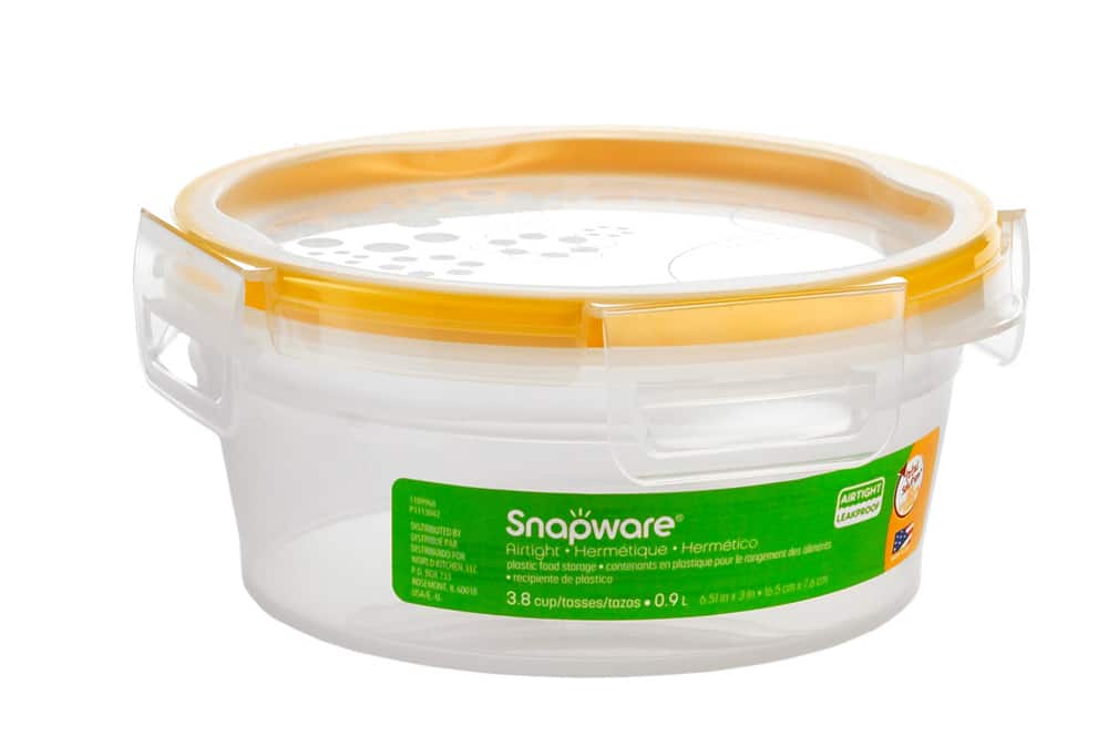 Snapware Round Plastic Food Storage Container, 3.8-cup | Canadian Tire Snapware Round Plastic Food Storage Container, 3.8-cup | Canadian Tire