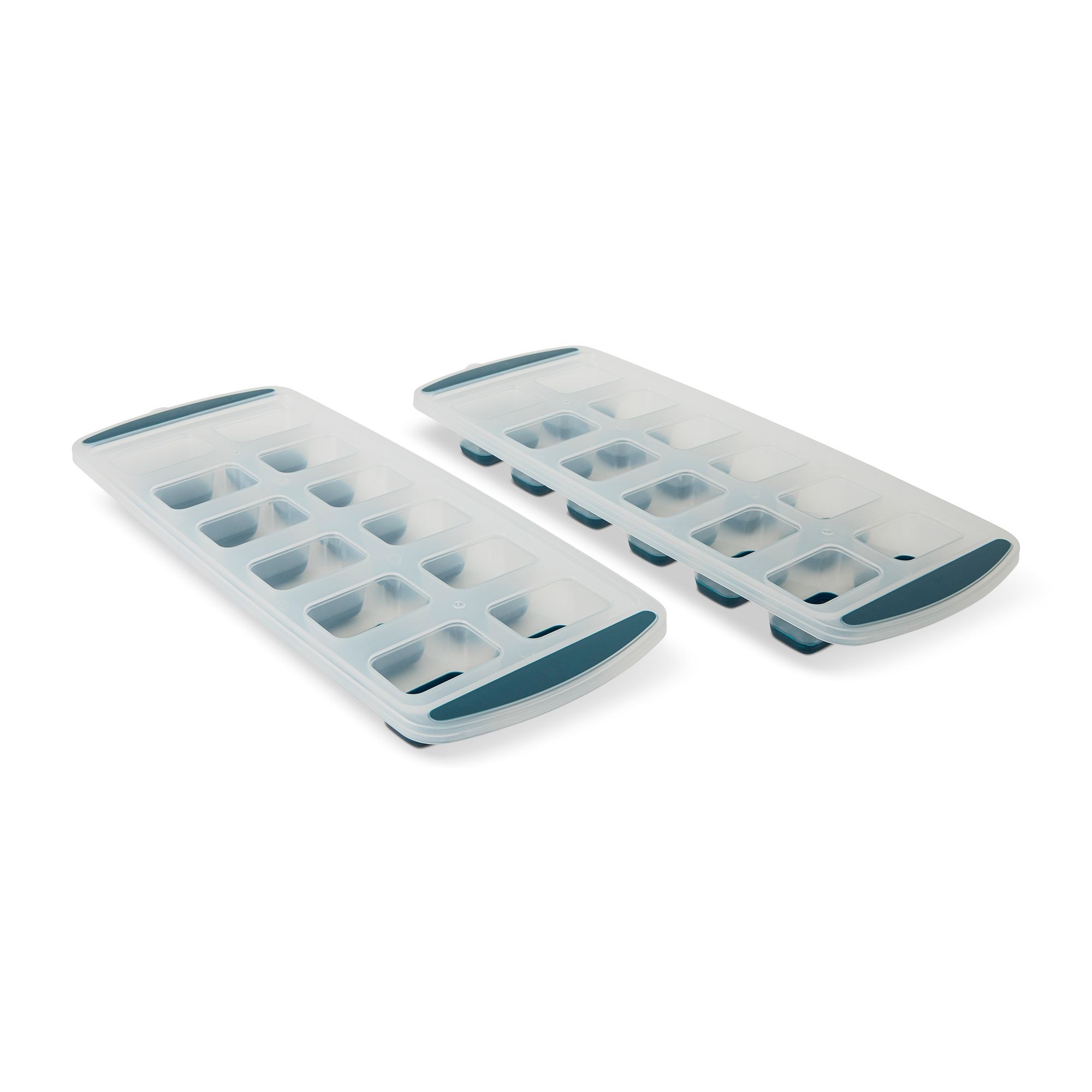 Manna Easy Release Pop-Out Rectangular Ice Cube Trays, Dishwasher Safe ...