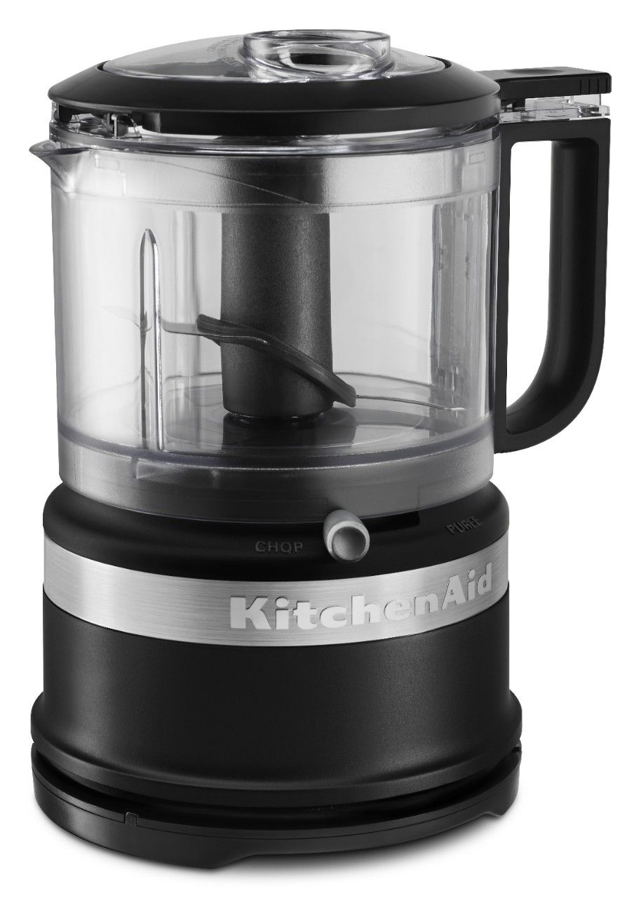KitchenAid Compact Food Chopper with Dishwasher Safe Parts, Black ...