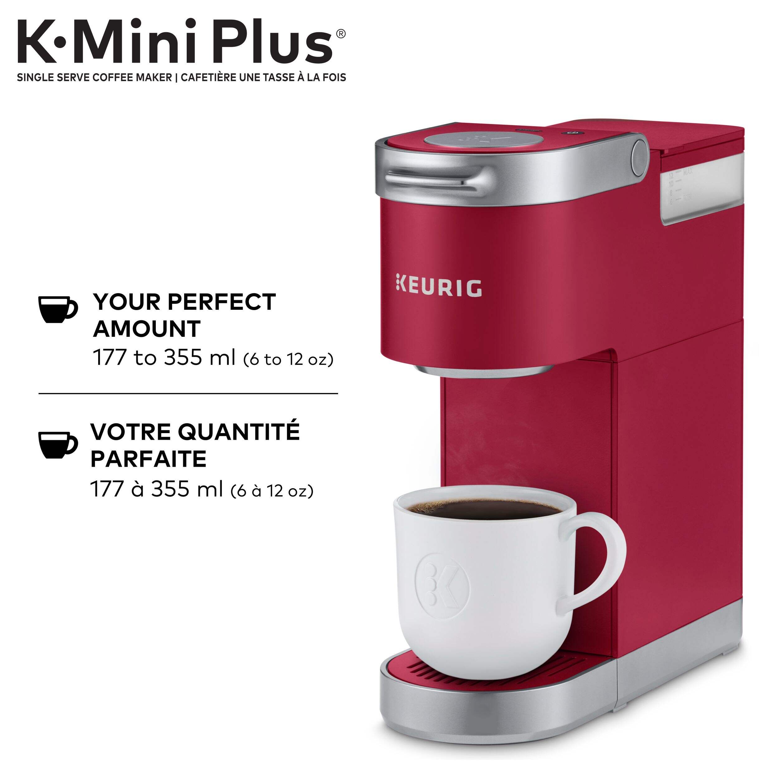 Keurig® K-Mini Plus Single Serve Coffee Maker, Red | Canadian Tire