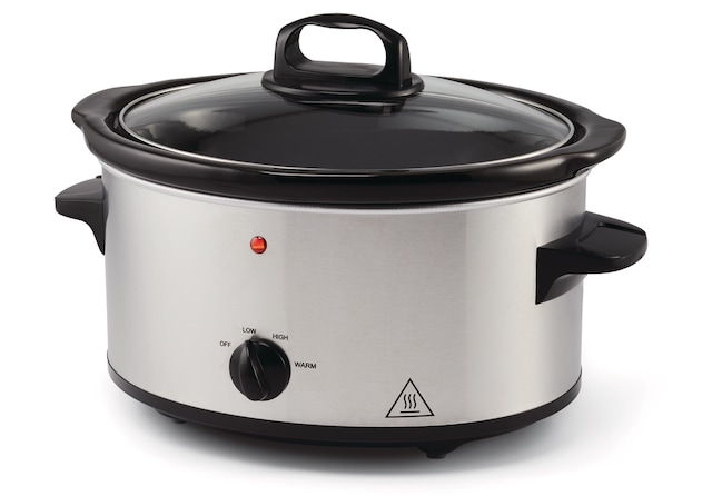 MASTER Chef 7-in-1 Manual Slow Cooker, Stainless Steel, 3.5-qt ...