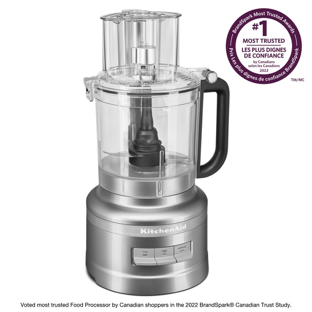 KitchenAid® Food Processor w/ Dicing Kit, Silver, 13 Cups | Canadian Tire