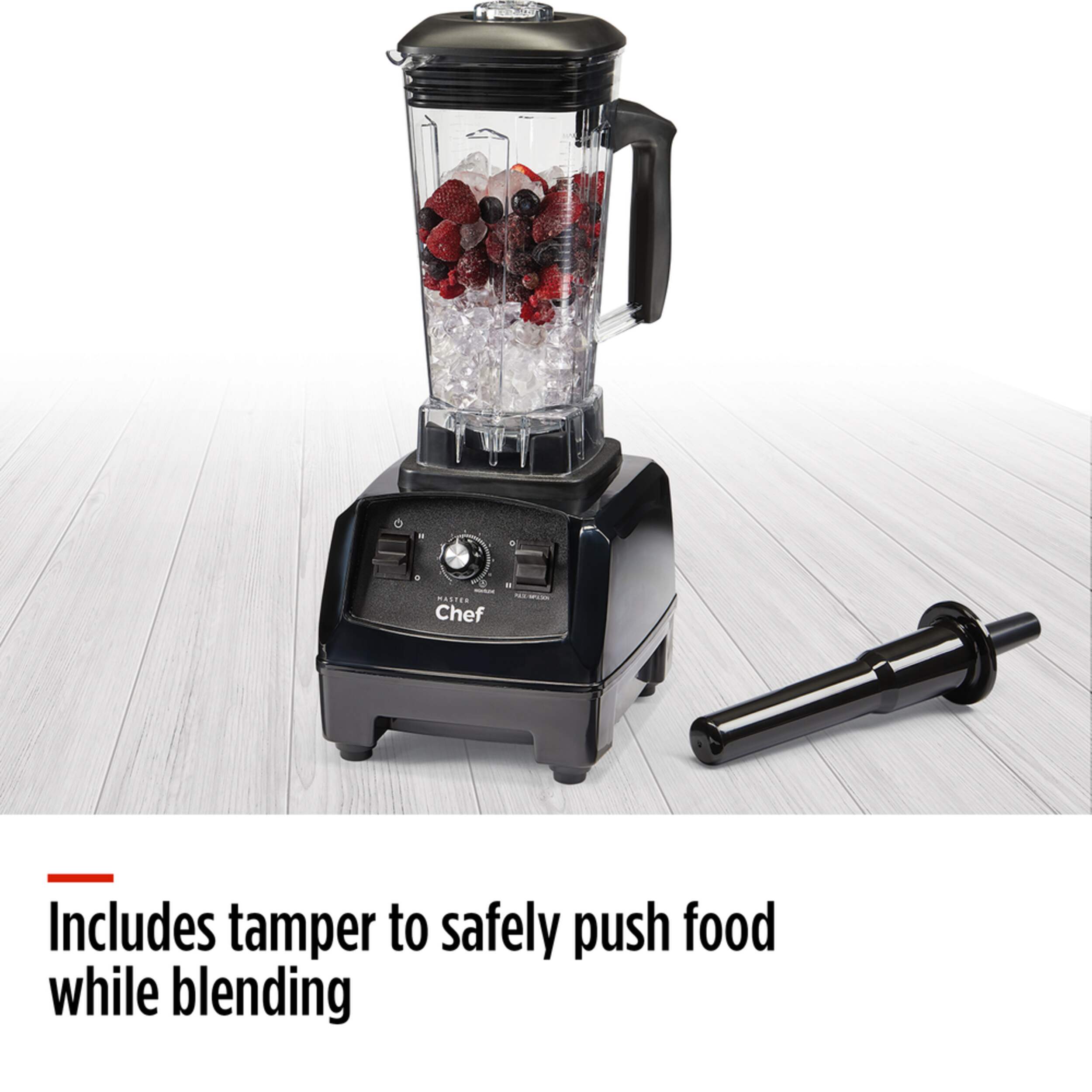 MASTER Chef High Speed Blender, BPA-Free, Black, 1500W | Canadian Tire