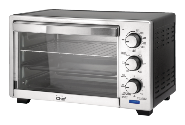 MASTER Chef Convection Toaster Oven w/ 4 Functions, Stainless Steel ...