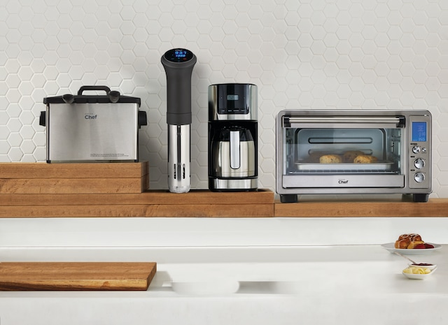 MASTER Chef Digital Convection Toaster Oven w/ 10 Functions, Stainless ...