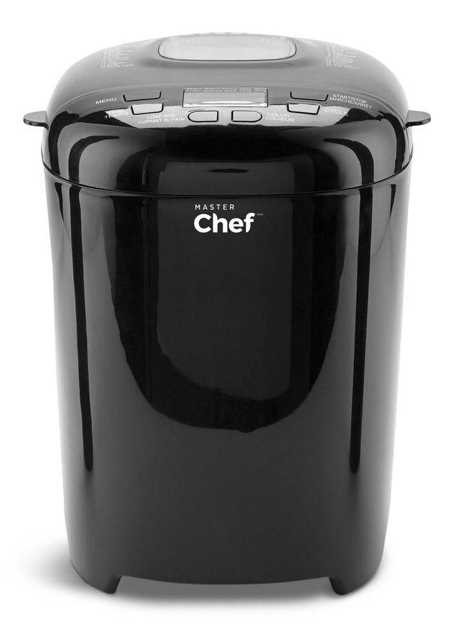 MASTER Chef Bread Maker w/ 12 Digital Functions, Black, 2lb | Canadian Tire