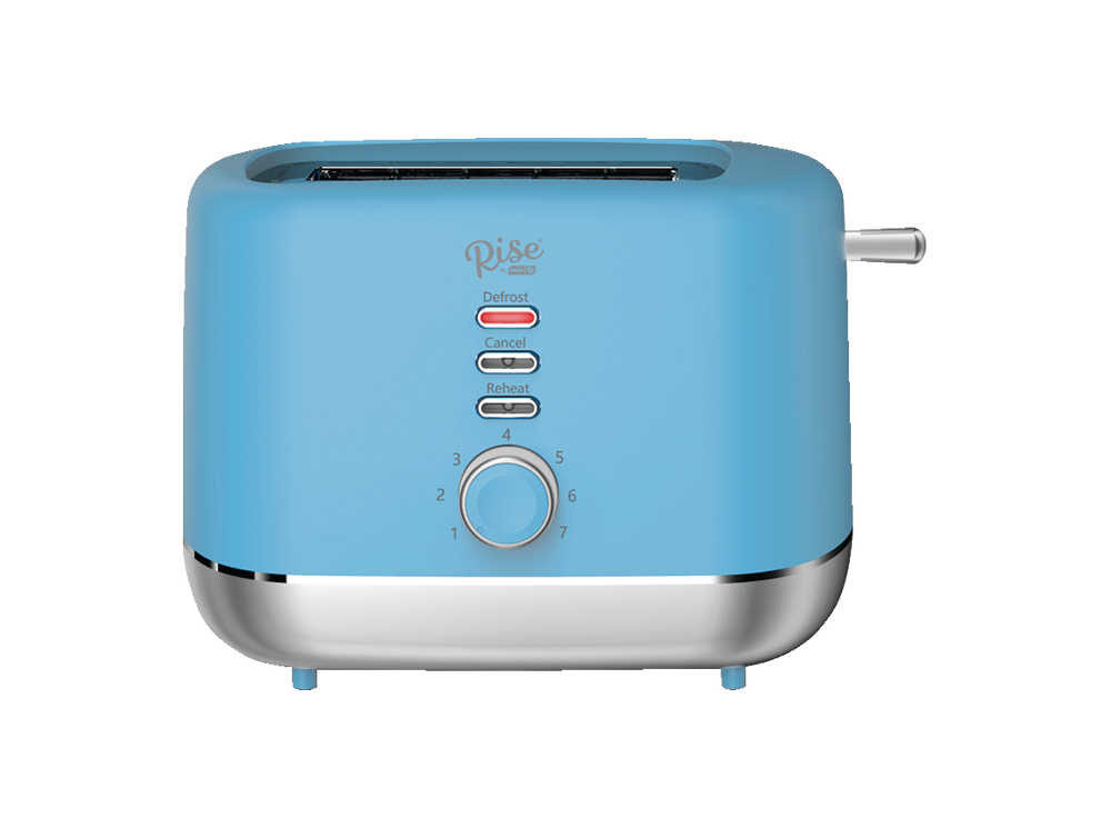 Dash Compact Toaster w/ 7 Settings, Blue, 2-Slices | Canadian Tire