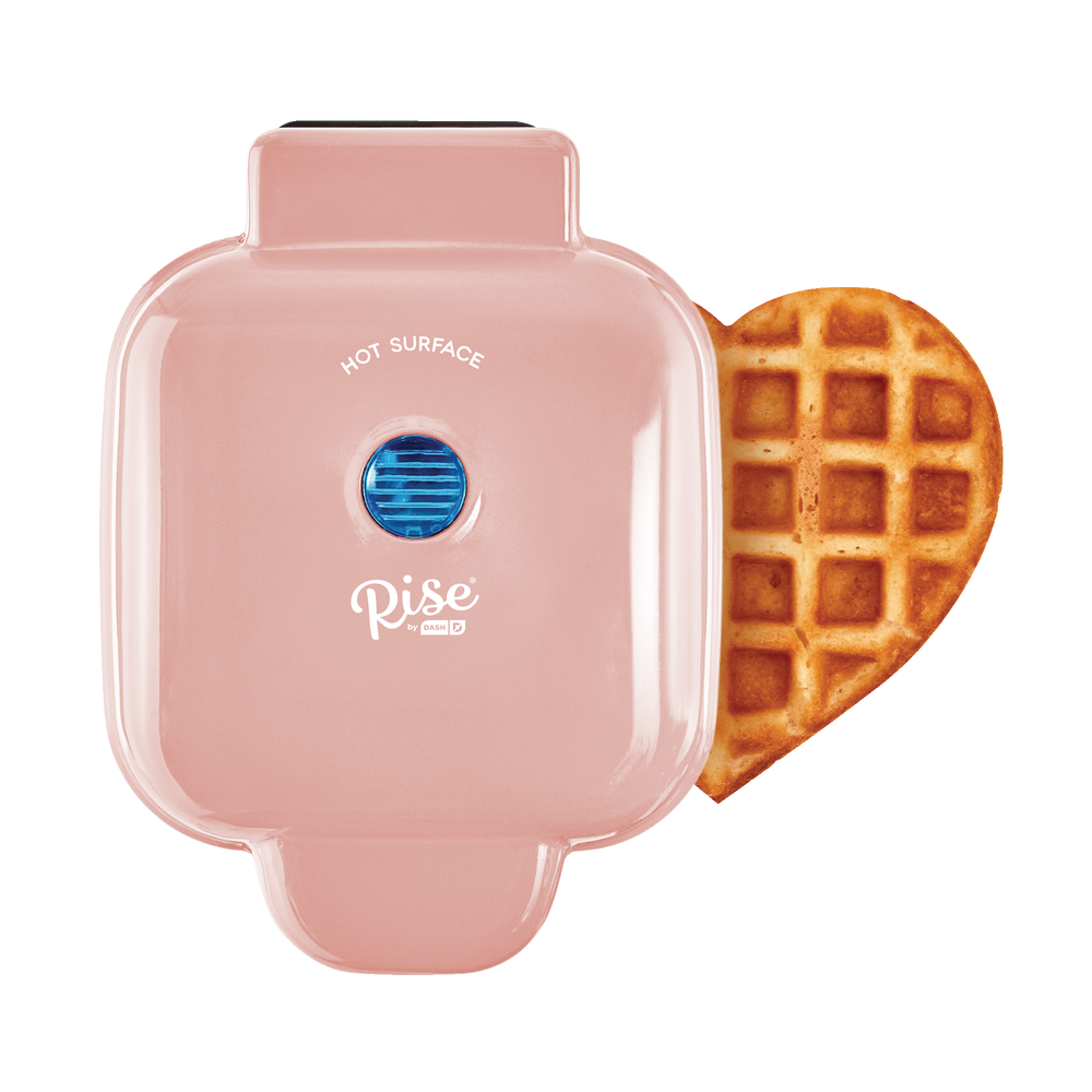 Dash Heart Compact Mini, Non-Stick Waffle Maker, Pink | Canadian Tire