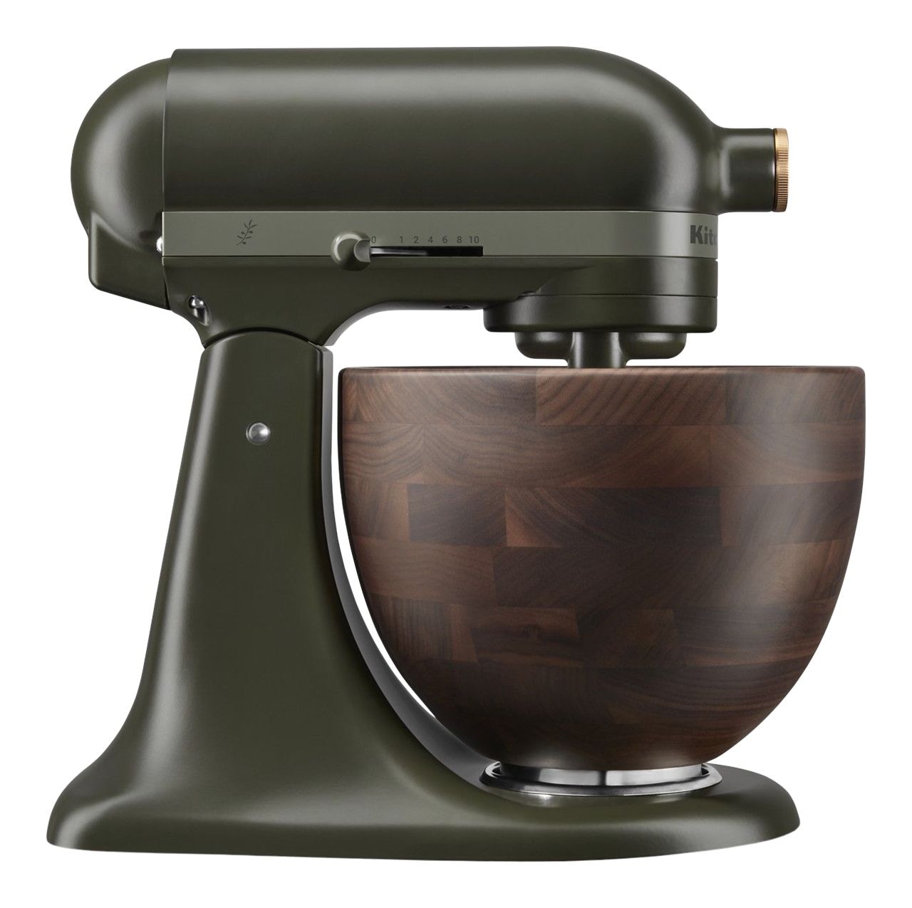 KITCHENAID Stand Mixer with Wooden Bowl, Evergreen | Canadian Tire
