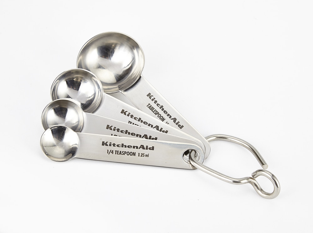 KitchenAid Stainless Steel Measuring Spoons, 4-pc | Canadian Tire