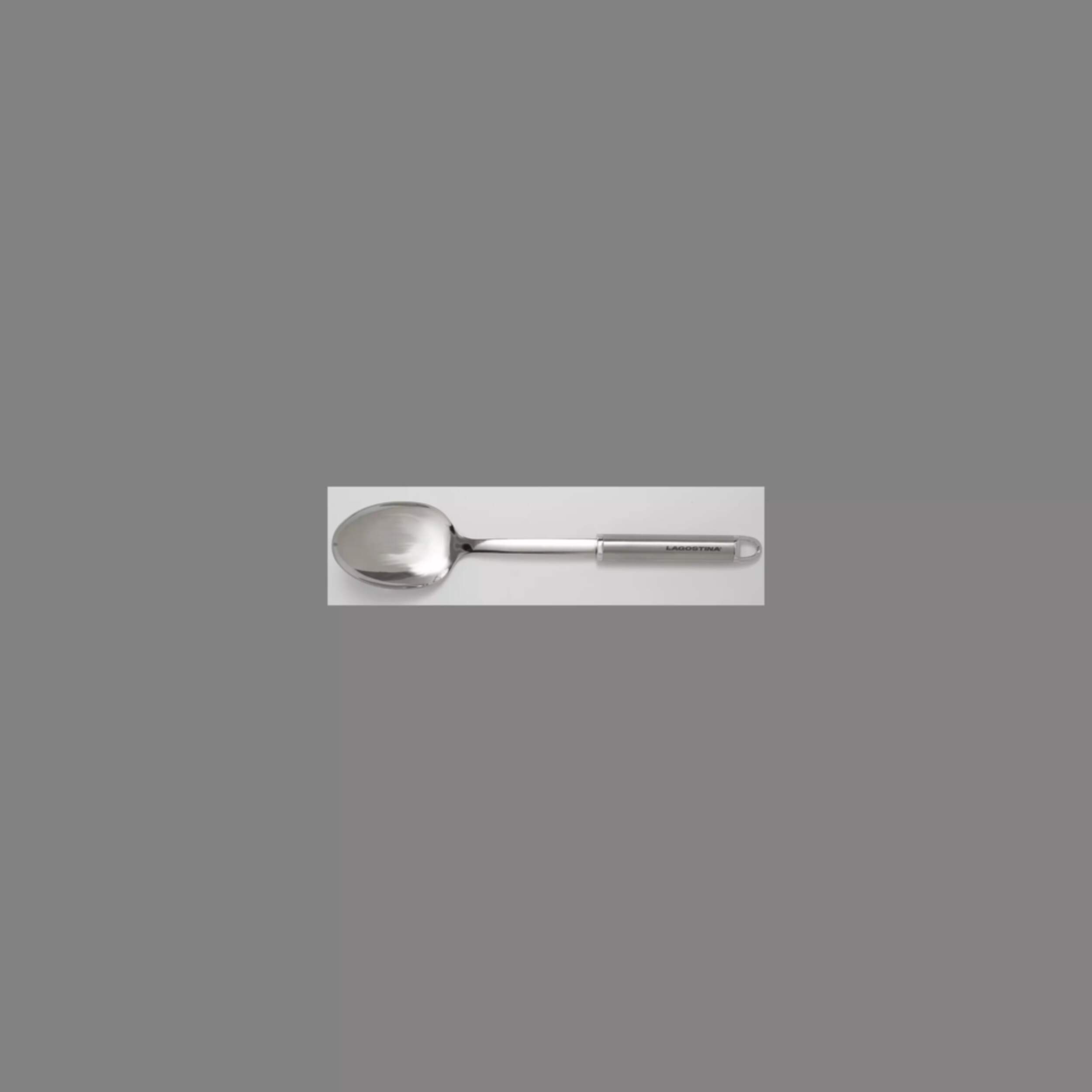 Lagostina Stainless Steel Solid Spoon 13.44-in | Canadian Tire