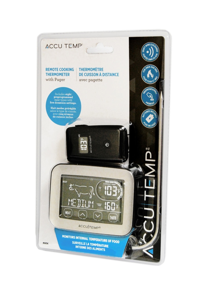 Accutemp Remote Cooking Thermometer with Pager | Canadian Tire