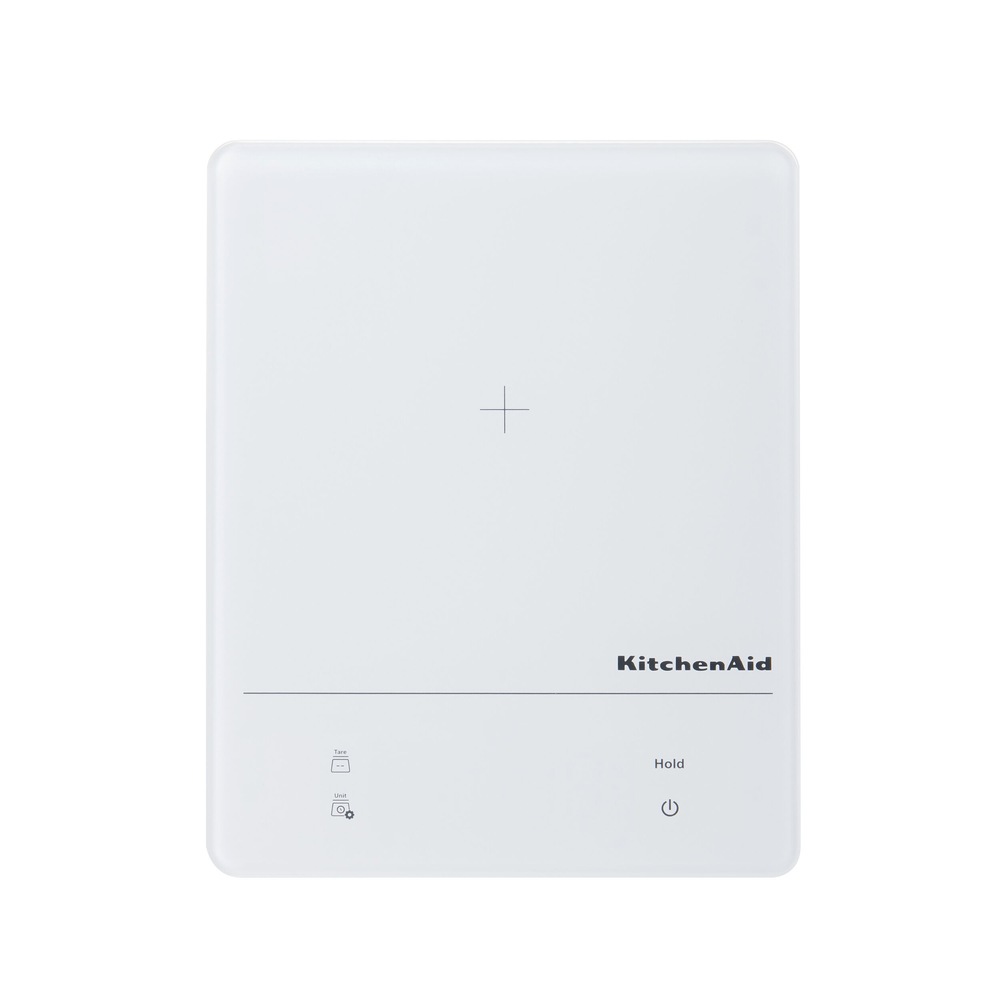 KitchenAid Waterproof Digital Kitchen & Food Scale, White, 11-lb/ 5-kg ...