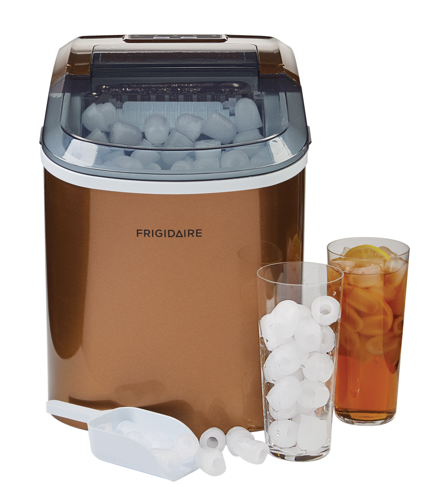 Frigidaire Portable Countertop Ice Maker, 26 lbs of Ice Per Day, Ready ...