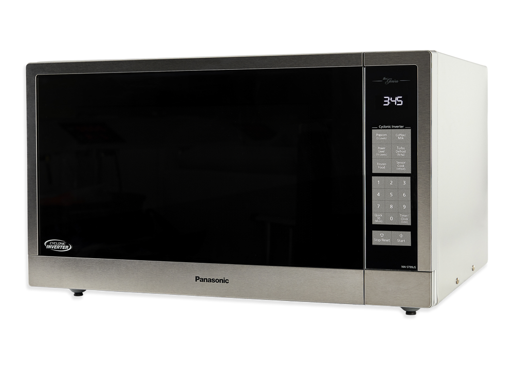 Panasonic NN-ST99JS Countertop Microwave with Cyclonic Wave Inverter® Technology, 2.2-cu.ft ...