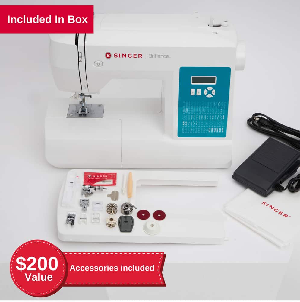 Singer 6180 Brilliance Plus Computerized Sewing Machine Canadian Tire