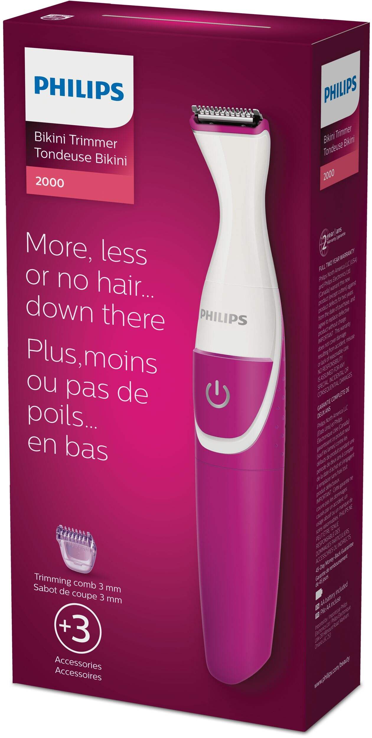 Philips Bikini Genie Cordless Trimmer for Bikini Line | Canadian Tire