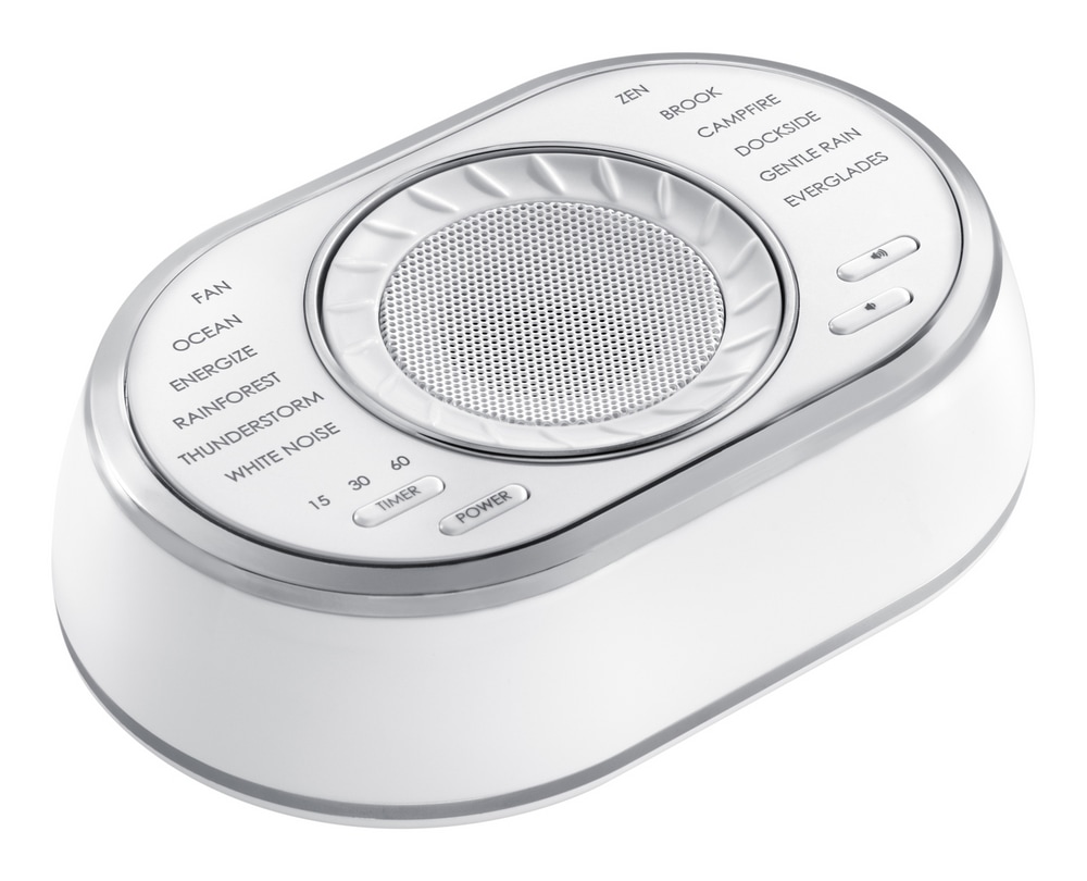 HoMedics SoundSpa Ultra Portable White Noise Sleep Sound Machine with ...