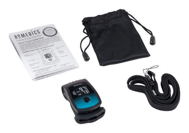 HoMedics Deluxe Pulse Oximeter | Canadian Tire