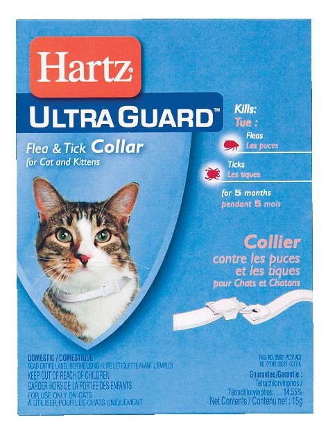 Collier contre les puces et les tiques Hartz Ultra Guard pour chats et ...