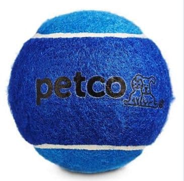 Petco Tennis Ball Dog Toy Blue 2.5 in Canadian Tire