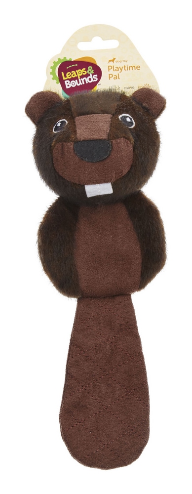 Petco Wildlife Flattie Squeak Plush Beaver Dog Toy, Small | Canadian Tire