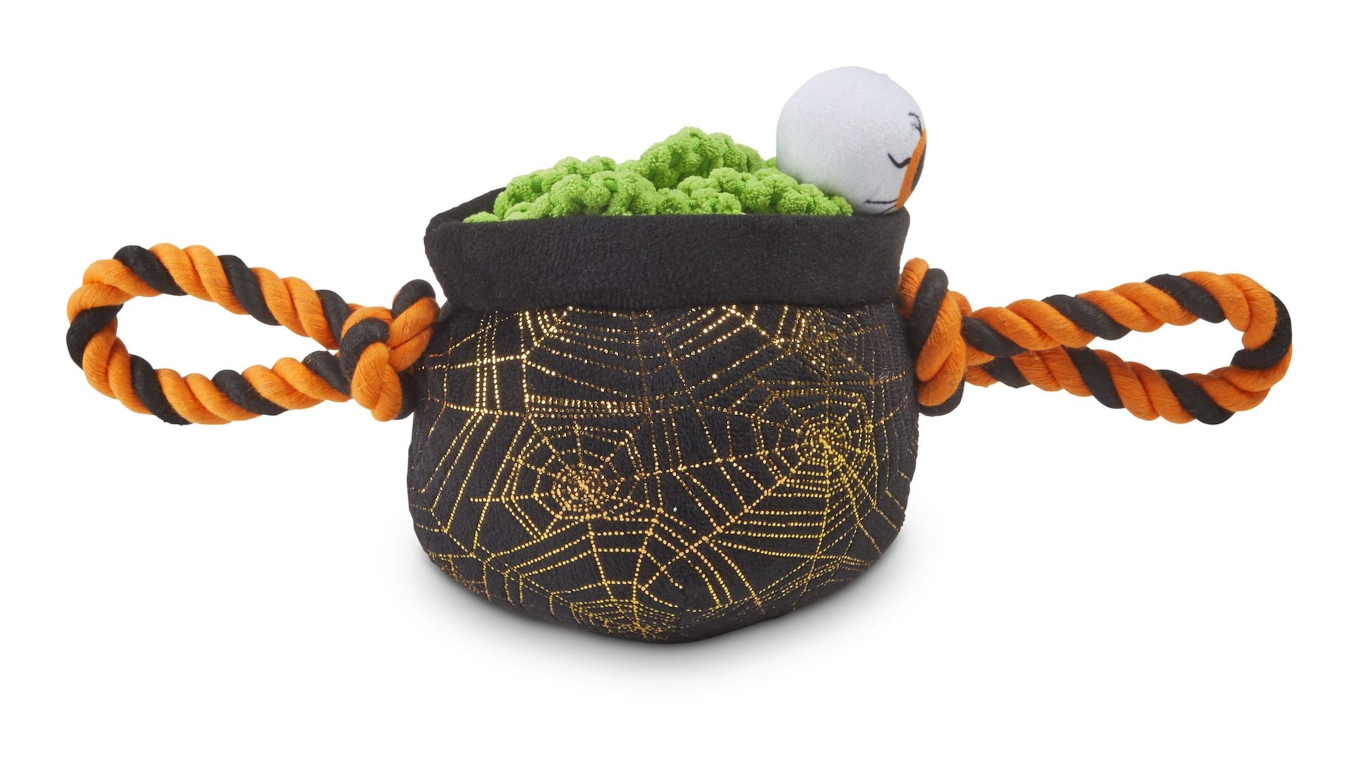 Petco Halloween Squeak Plush Rope Cauldron Dog Toy, 9" | Canadian Tire