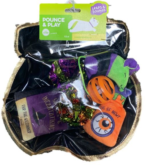Petco Halloween Cat Witches Multi-Pack Cat Toys with Catnip, 8-pk ...