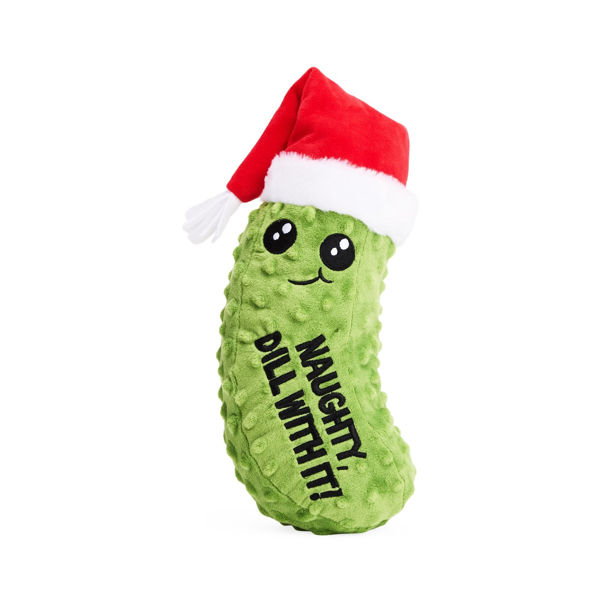 Merry Makings at Petco Pickle Squeaky Dog Toy, Assorted Styles, 12-in ...