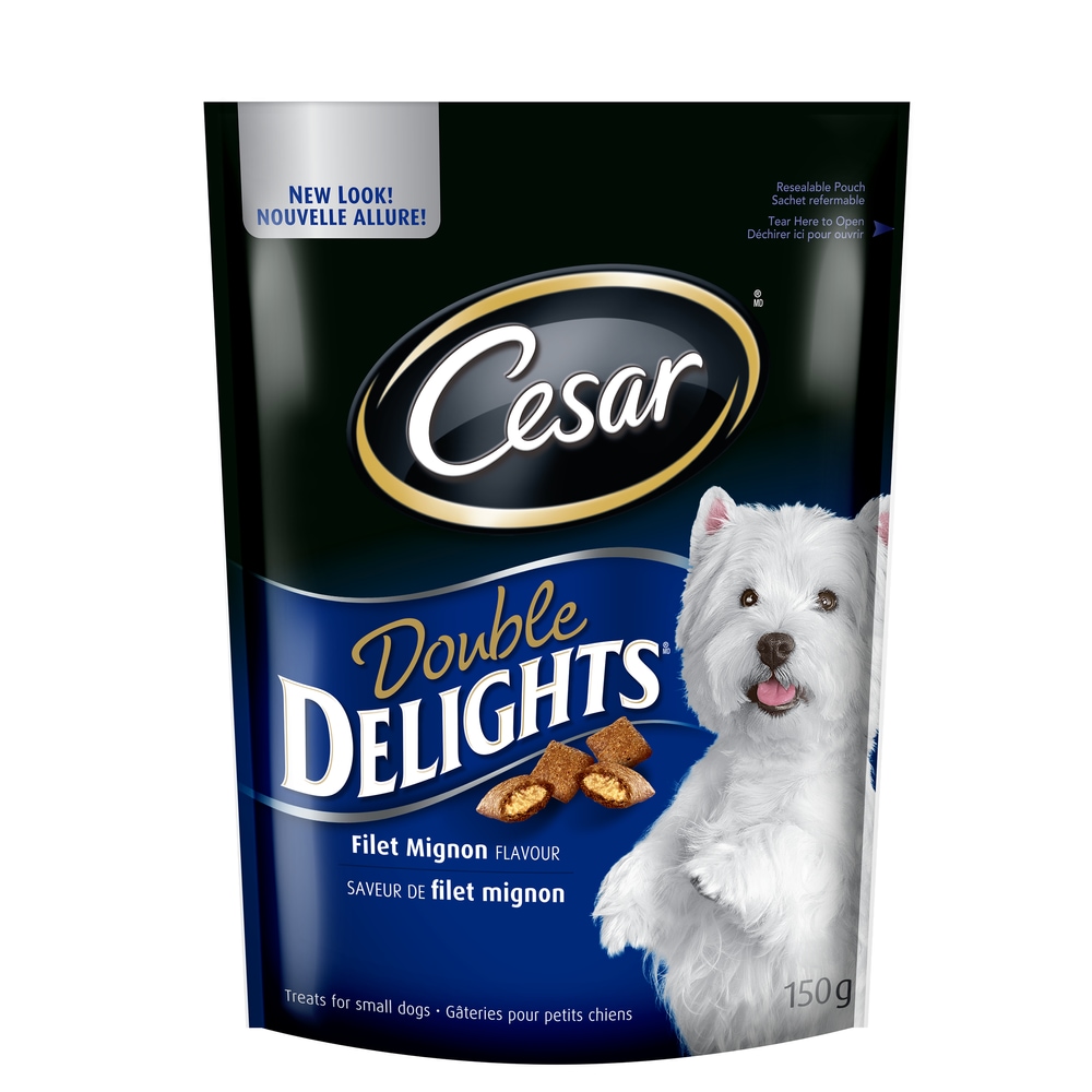 Cesar Double Delights Filet Mignon Flavour Dog Treats, 150-g | Canadian Tire