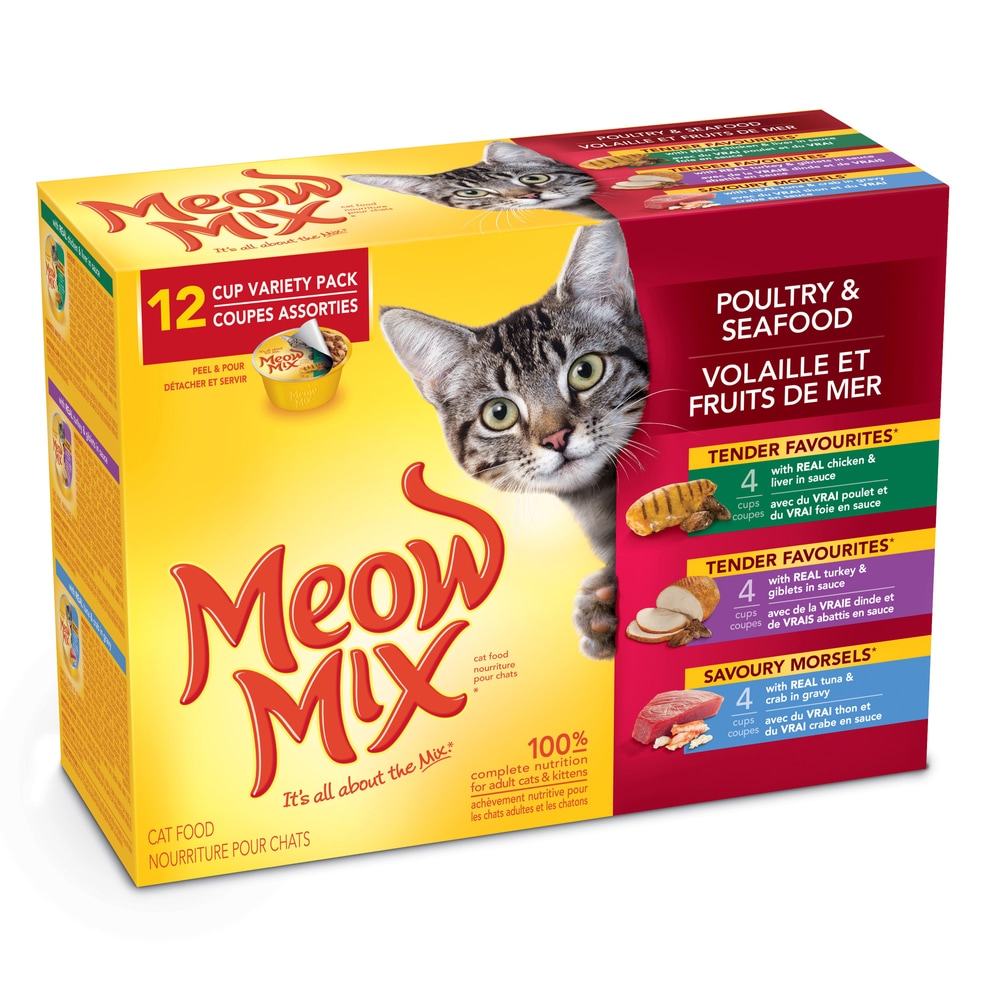 Nourriture humide pour chats Market Select de Meow Mix, paq. 12 ...