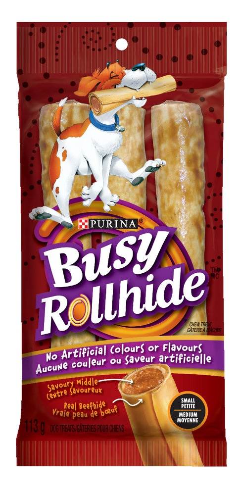 Purina Busy Rollhide Dog Treats for Small Breeds, 113-g | Canadian Tire