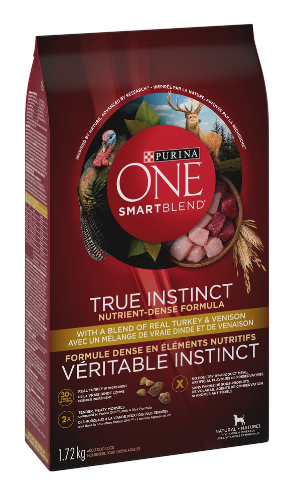 Nourriture sèche pour chiens adultes Purina ONE SmartBlend True ...