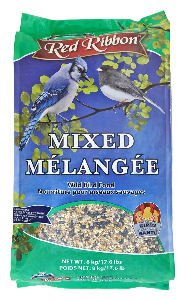 Red Ribbon Mixed Wild Bird Food, 8-kg | Canadian Tire