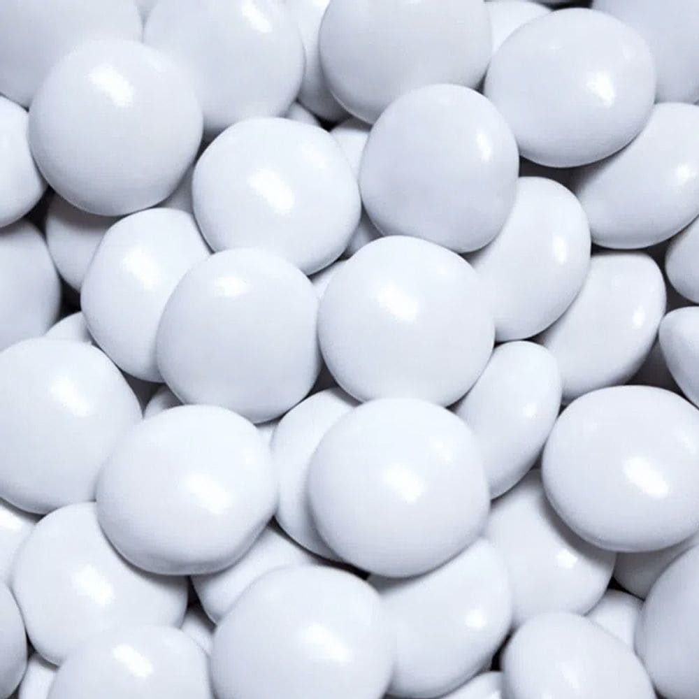 White Milk Chocolate Flavoured Candy Coated Gems, 340-g | Party City