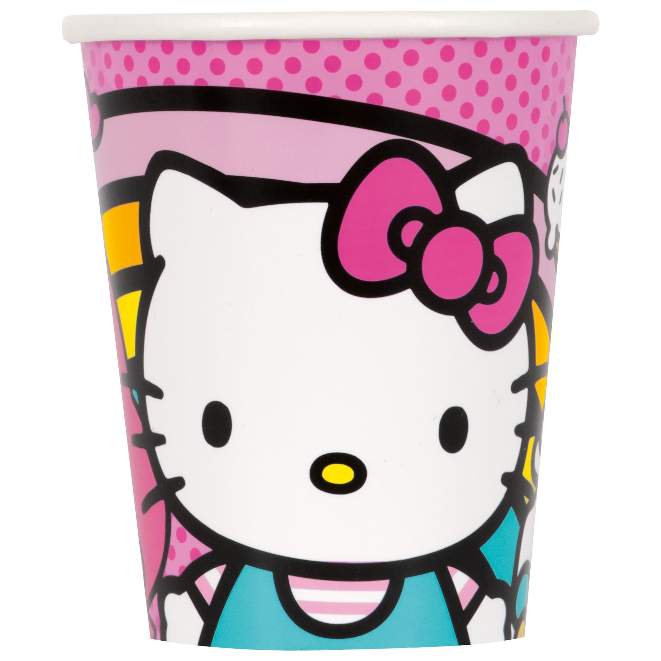 Hello Kitty Plastic Reusable Favour Cup, Multi-Colour, 16-oz, for ...