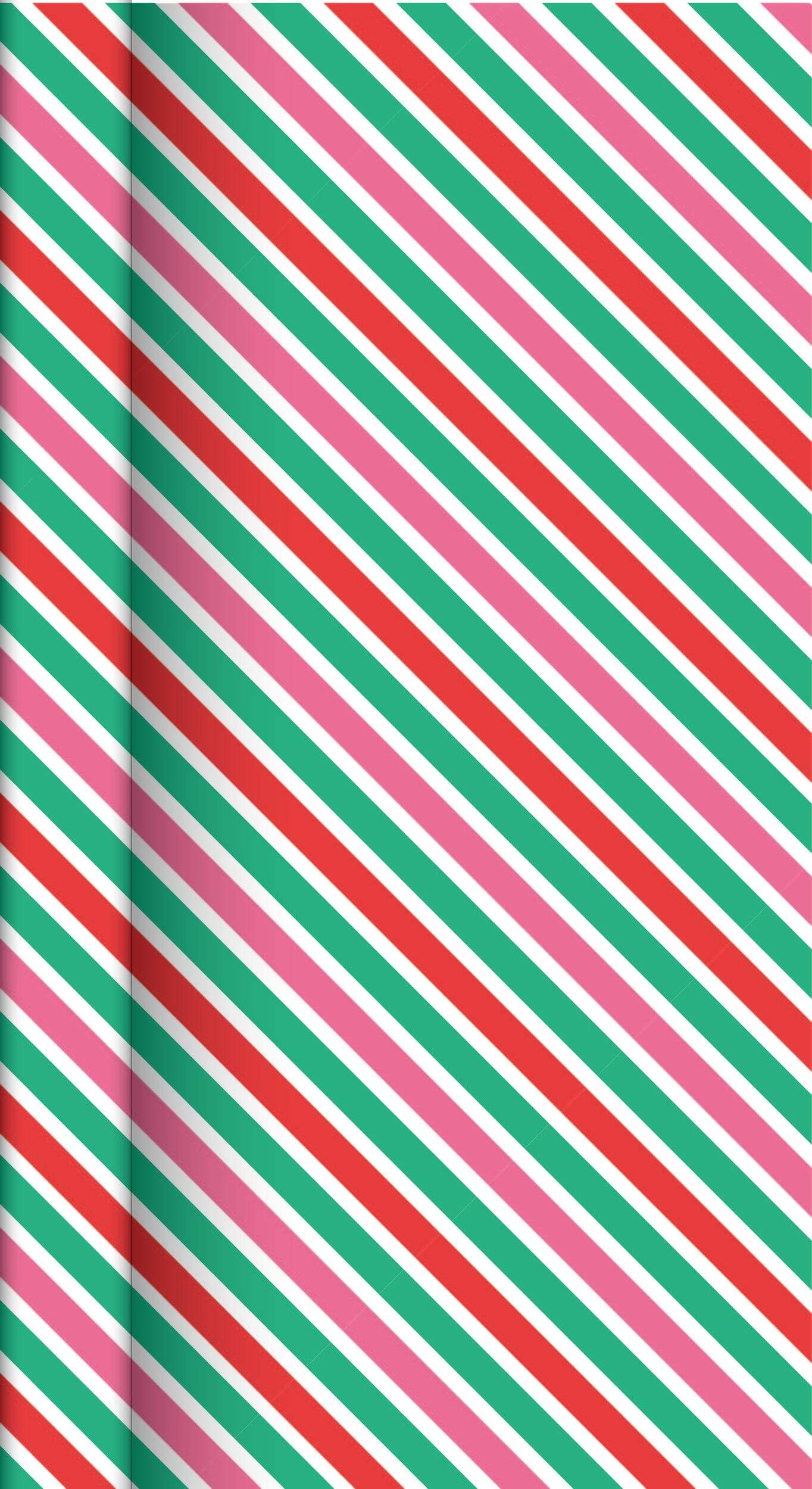 PartyAire Red and White Santa/Stripes Wrap, 2 Count | Party City