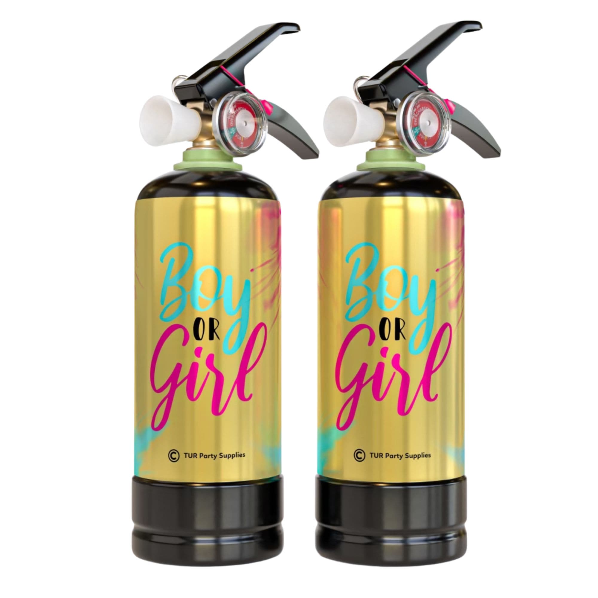 Blue Gender Reveal Powder Spray | Party City