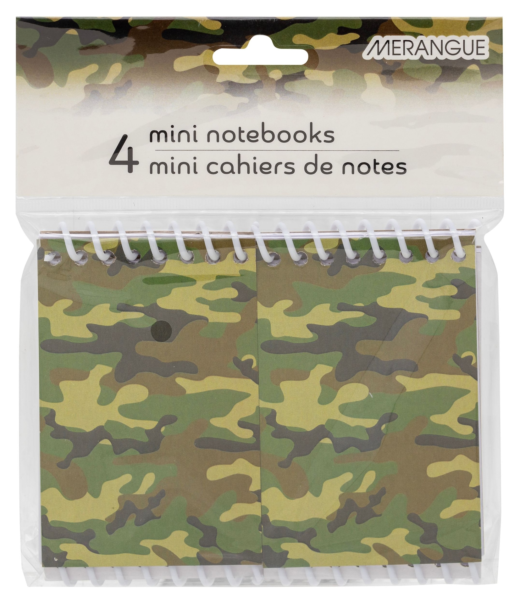 Camo Army Mini Notebooks, for Birthday Party Favours, 4-pk | Party City