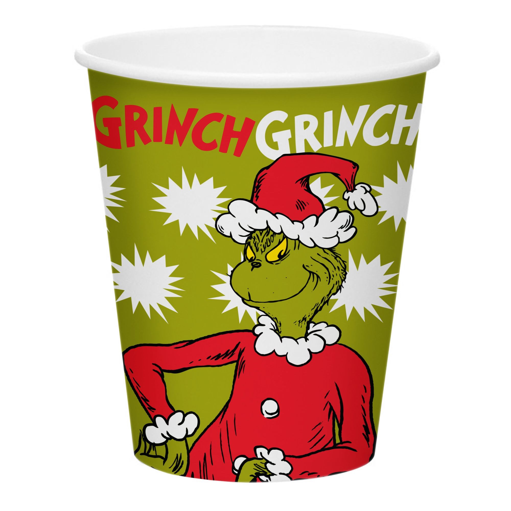 Dr. Seuss Christmas 9-oz Grinch Paper Cup Set, 12-pk | Canadian Tire