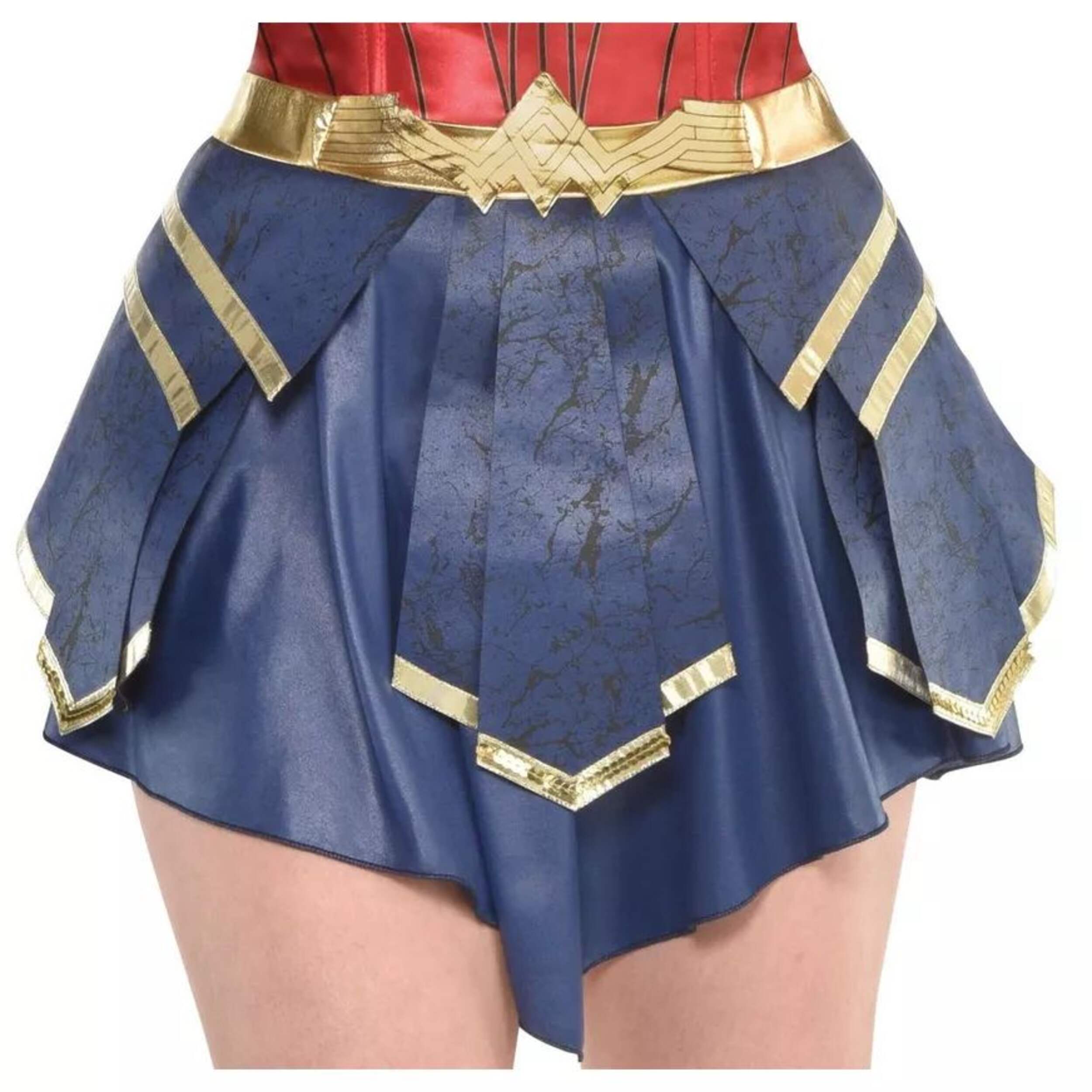 Wonder Woman Redblue Dress Costume With Accessories For Halloween