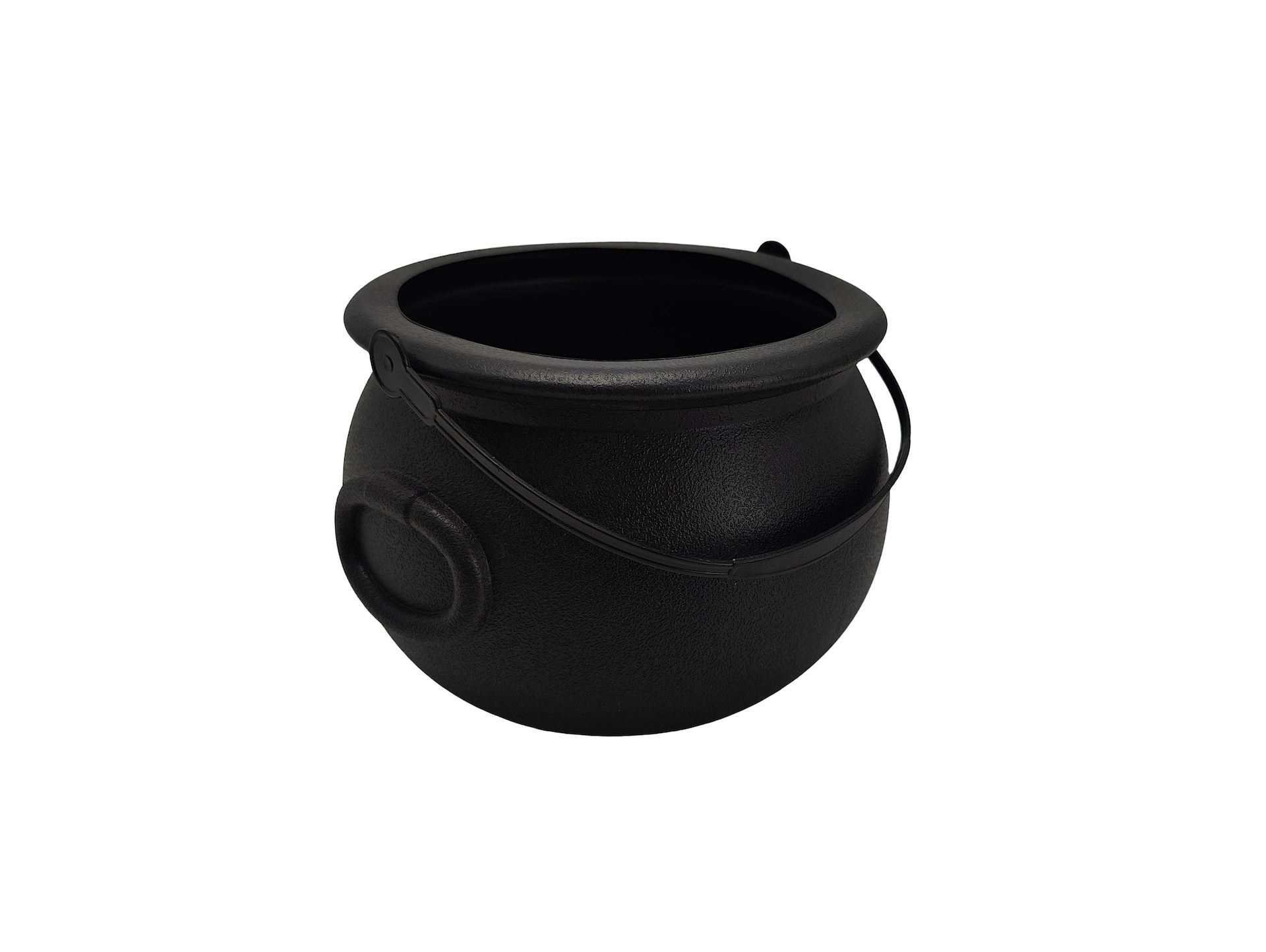 For Living Cauldron Prop, Black, 8-in, Table Decoration for Halloween ...