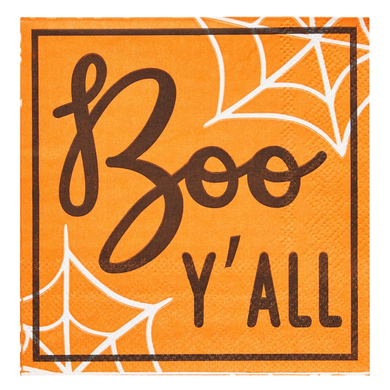 Sophistiplate Boo Y'all Halloween Cocktail Napkin, 20-pc | Party City