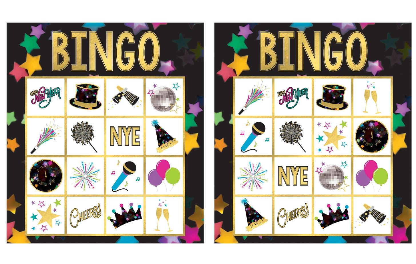 Bingo Online FREE New Year's BINGO Printable Game My Pinterventures